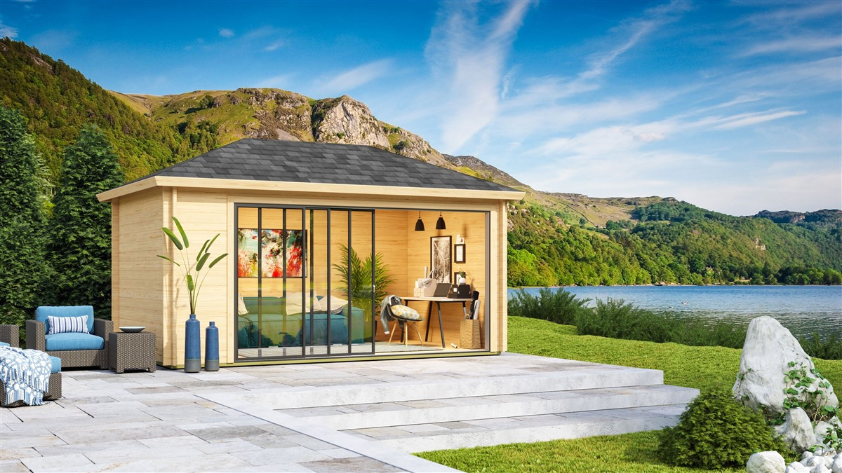 Perfect fit for every Irish garden - Garden Pavilion ALU 44 D