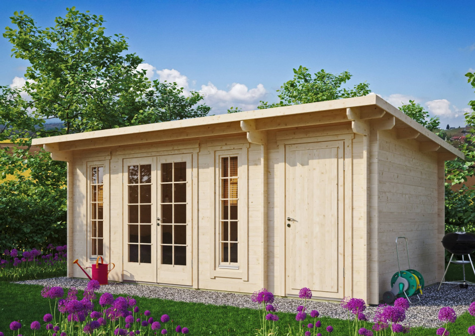 Garden House With A Storage Room JACOB 44 B & Storage