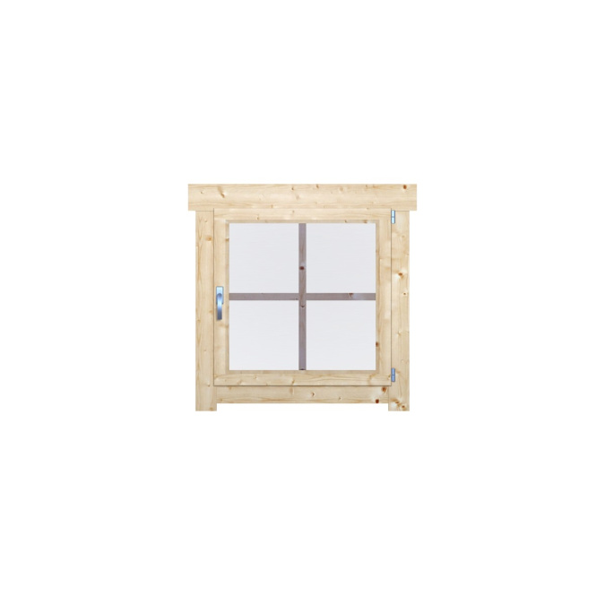 Turn/tilt Wooden Single Window (Double Glazed) | 64 x 64 cm